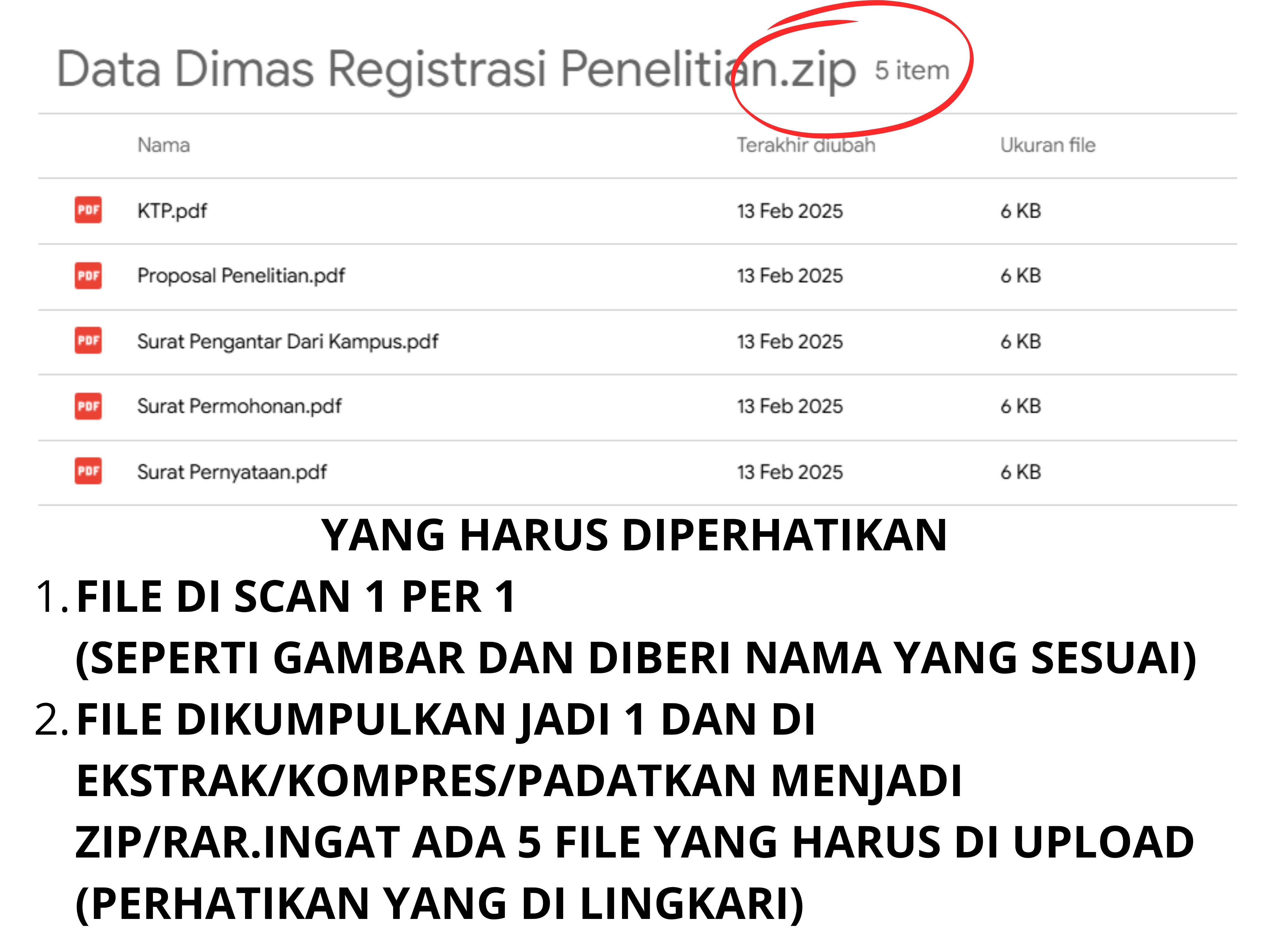 Registrasi Penelitian